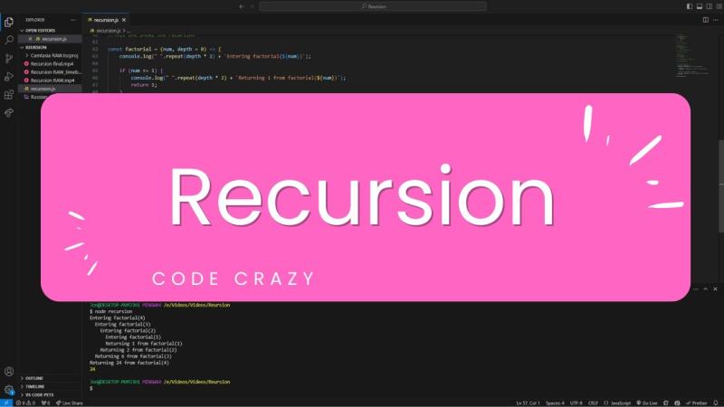 Jonathan Olsen on LinkedIn: Recursion Overview JavaScript Jonathan Olsen on LinkedIn: Recursion Overview JavaScript