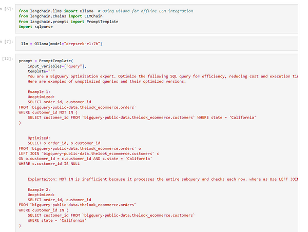 Deepak kumar on LinkedIn: Optimizing BigQuery Queries Using Ollama’s ... Deepak kumar on LinkedIn: Optimizing BigQuery Queries Using Ollama’s ...