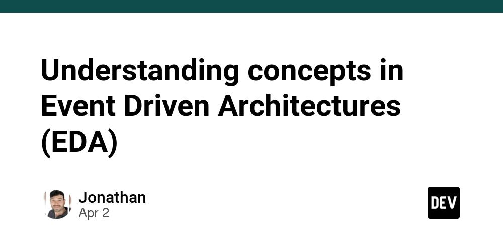 Understanding concepts in Event Driven Architectures (EDA) | Yamil Garcia Understanding concepts in Event Driven Architectures (EDA) | Yamil Garcia
