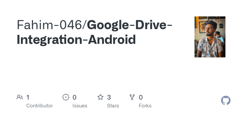 Fahim Mohammod Fardous on LinkedIn: GitHub - Fahim-046/Google-Drive ... Fahim Mohammod Fardous on LinkedIn: GitHub - Fahim-046/Google-Drive ...