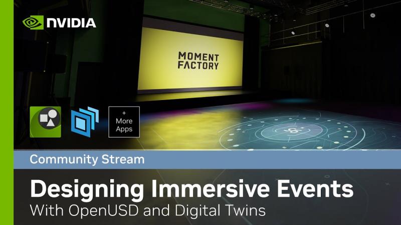 Designing Immersive Events with OpenUSD & Digital Twins | NVIDIA Omniverse Designing Immersive Events with OpenUSD & Digital Twins | NVIDIA Omniverse