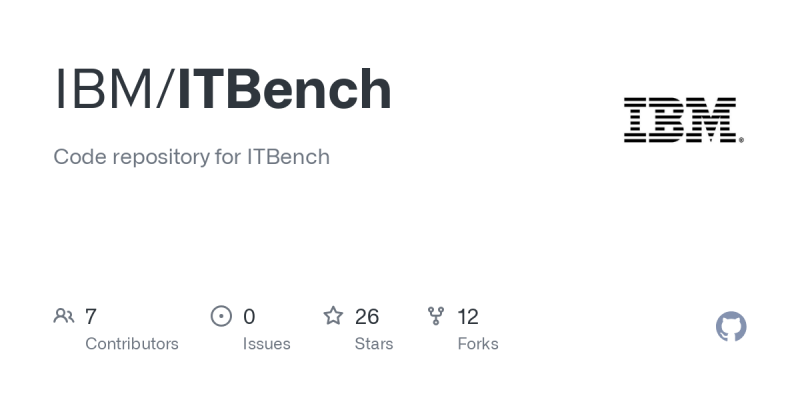 GitHub - IBM/itbench-sample-scenarios: Code repository for sample ... GitHub - IBM/itbench-sample-scenarios: Code repository for sample ...