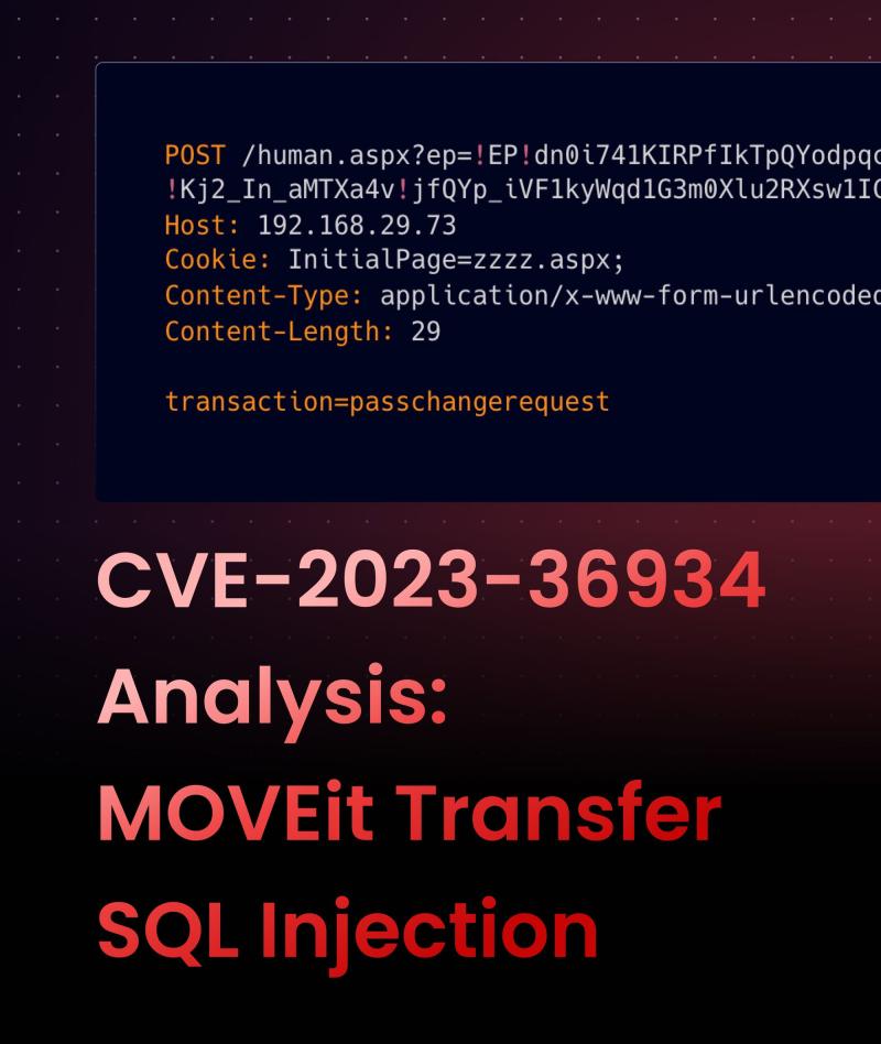 doshan jinde on LinkedIn: CVE-2023-36934 Analysis: MOVEit Transfer SQL ... doshan jinde on LinkedIn: CVE-2023-36934 Analysis: MOVEit Transfer SQL ...