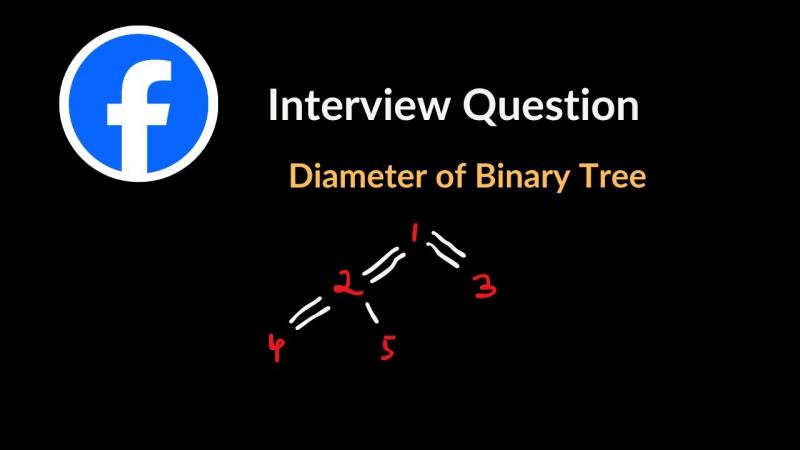 Diameter of Binary Tree | Facebook Interview Question | Tree | Leetcode ... Diameter of Binary Tree | Facebook Interview Question | Tree | Leetcode ...