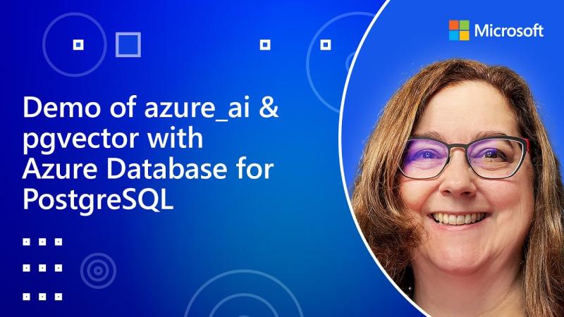 Azure Database for PostgreSQL on LinkedIn: Demo of Azure AI & pgvector ... Azure Database for PostgreSQL on LinkedIn: Demo of Azure AI & pgvector ...