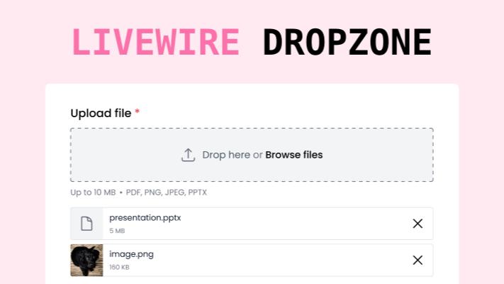 Dasun Tharanga on LinkedIn: How to Use Livewire Dropzone Dasun Tharanga on LinkedIn: How to Use Livewire Dropzone