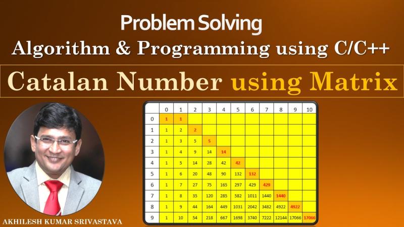 Akhilesh Kumar Srivastava on LinkedIn: Catalan Number using Matrix ... Akhilesh Kumar Srivastava on LinkedIn: Catalan Number using Matrix ...