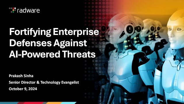Prakash Sinha on LinkedIn: Fortifying Enterprise Defenses Against AI ... Prakash Sinha on LinkedIn: Fortifying Enterprise Defenses Against AI ...