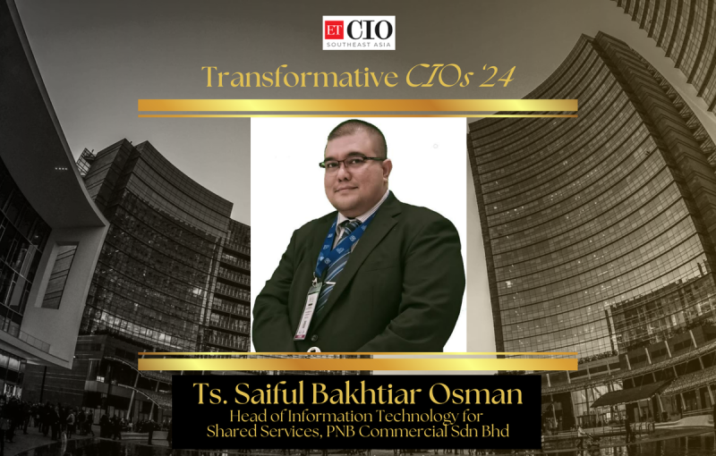 Meet ETCIO SEA Transformative CIOs 2024 Winner Ts. Saiful Bakhtiar ... Meet ETCIO SEA Transformative CIOs 2024 Winner Ts. Saiful Bakhtiar ...