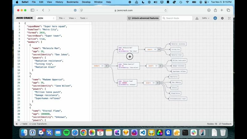 Steve Harrison on LinkedIn: JSON Crack: a new way to visualise JSON Steve Harrison on LinkedIn: JSON Crack: a new way to visualise JSON