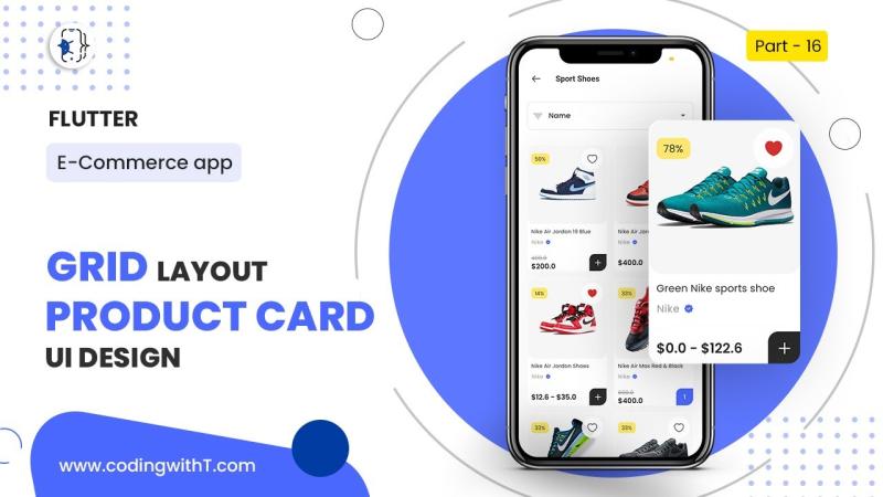Gridview in Flutter with Product Card Design | Flutter Gridview 2023 ... Gridview in Flutter with Product Card Design | Flutter Gridview 2023 ...