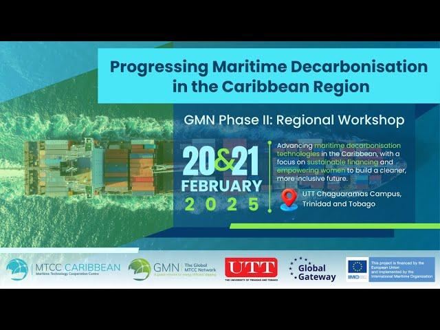 MTCC Caribbean's Regional Workshop - Progressing Maritime ... MTCC Caribbean's Regional Workshop - Progressing Maritime ...