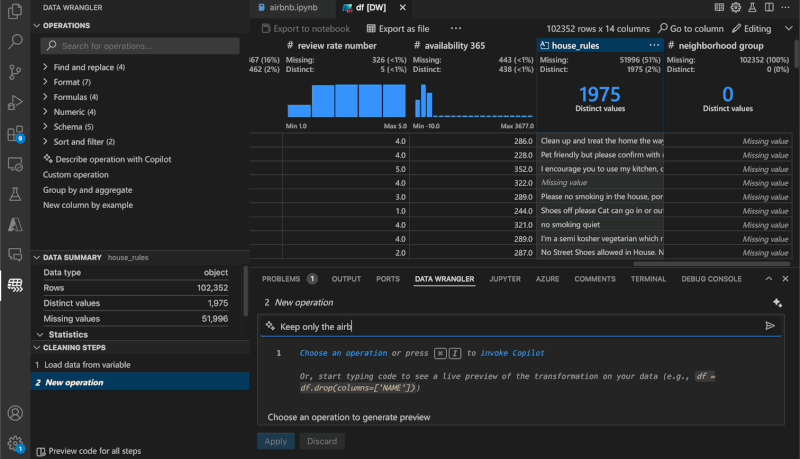 Anthony Bartolo on LinkedIn: Announcing GitHub Copilot in Data Wrangler ... Anthony Bartolo on LinkedIn: Announcing GitHub Copilot in Data Wrangler ...