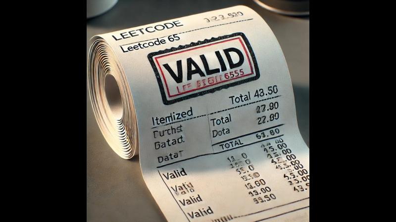LeetCode Problem 65: Valid Number | Anil Nagasa posted on the topic ... LeetCode Problem 65: Valid Number | Anil Nagasa posted on the topic ...