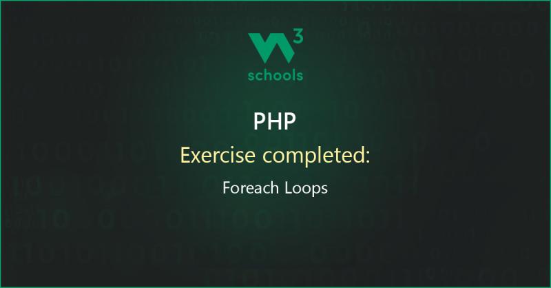 anouk rodrigo on LinkedIn: Completed Exercise: PHP Foreach Loop anouk rodrigo on LinkedIn: Completed Exercise: PHP Foreach Loop