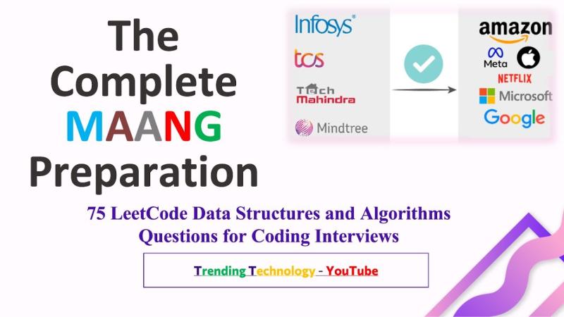 MAANG Prep: 75 Essential LeetCode DSA Questions (Telugu) #bsktrending ... MAANG Prep: 75 Essential LeetCode DSA Questions (Telugu) #bsktrending ...