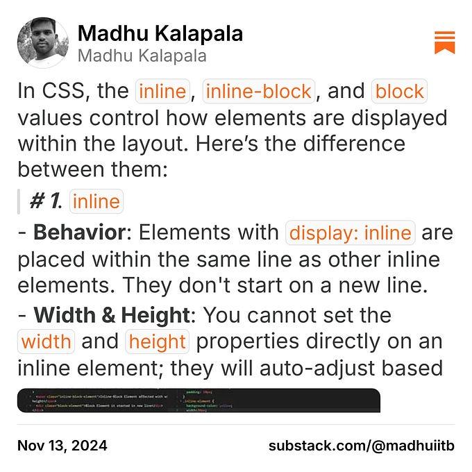 Madhu Babu Kalapala on LinkedIn: Madhu Kalapala on Substack Madhu Babu Kalapala on LinkedIn: Madhu Kalapala on Substack