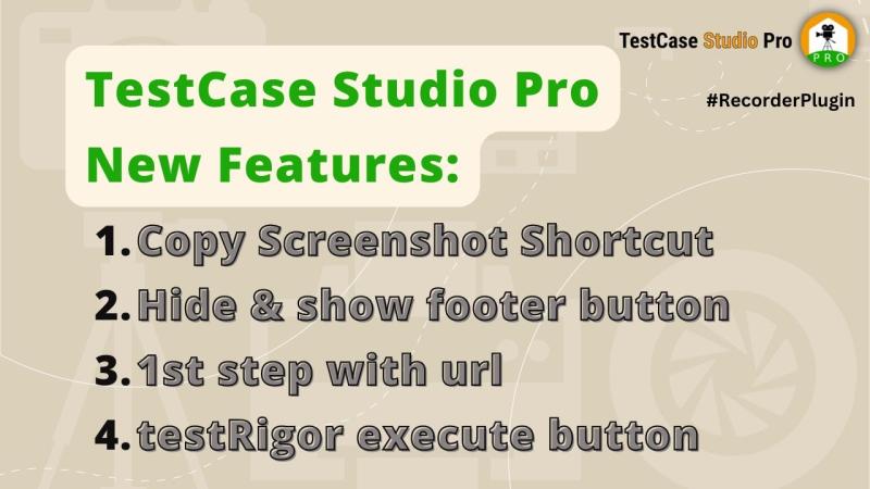 TestCase Studio Pro: New Features - Copy Screenshot Shortcut, Hide ... TestCase Studio Pro: New Features - Copy Screenshot Shortcut, Hide ...
