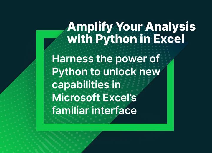 Tausif Chowdhury on LinkedIn: Announcing Python in Excel: Next-Level ... Tausif Chowdhury on LinkedIn: Announcing Python in Excel: Next-Level ...