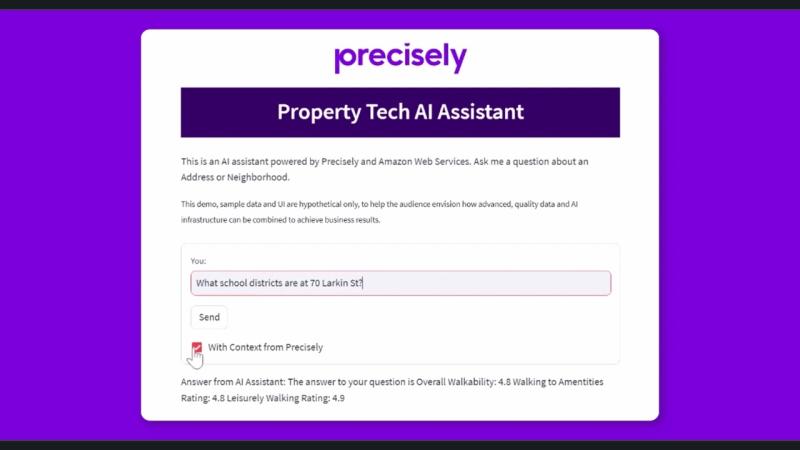Bruna Pinto on LinkedIn: Trusted Generative AI using Precisely and AWS Bruna Pinto on LinkedIn: Trusted Generative AI using Precisely and AWS