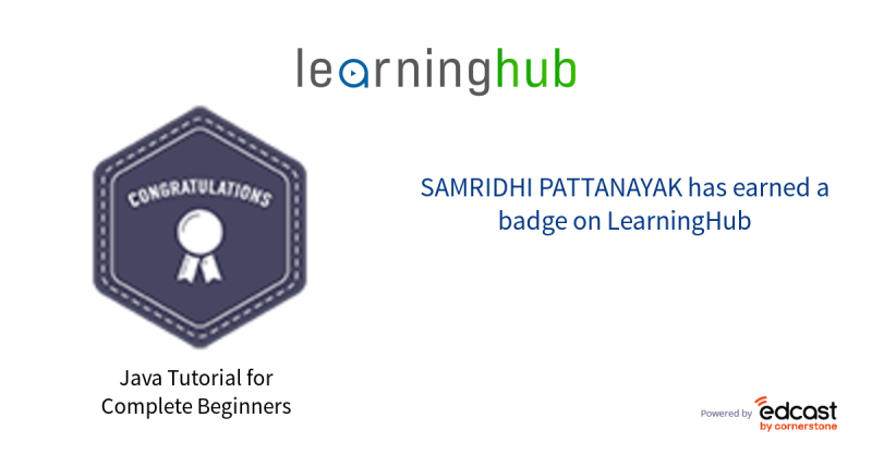 Samridhi Pattanayak on LinkedIn: Posted from EdCast Samridhi Pattanayak on LinkedIn: Posted from EdCast