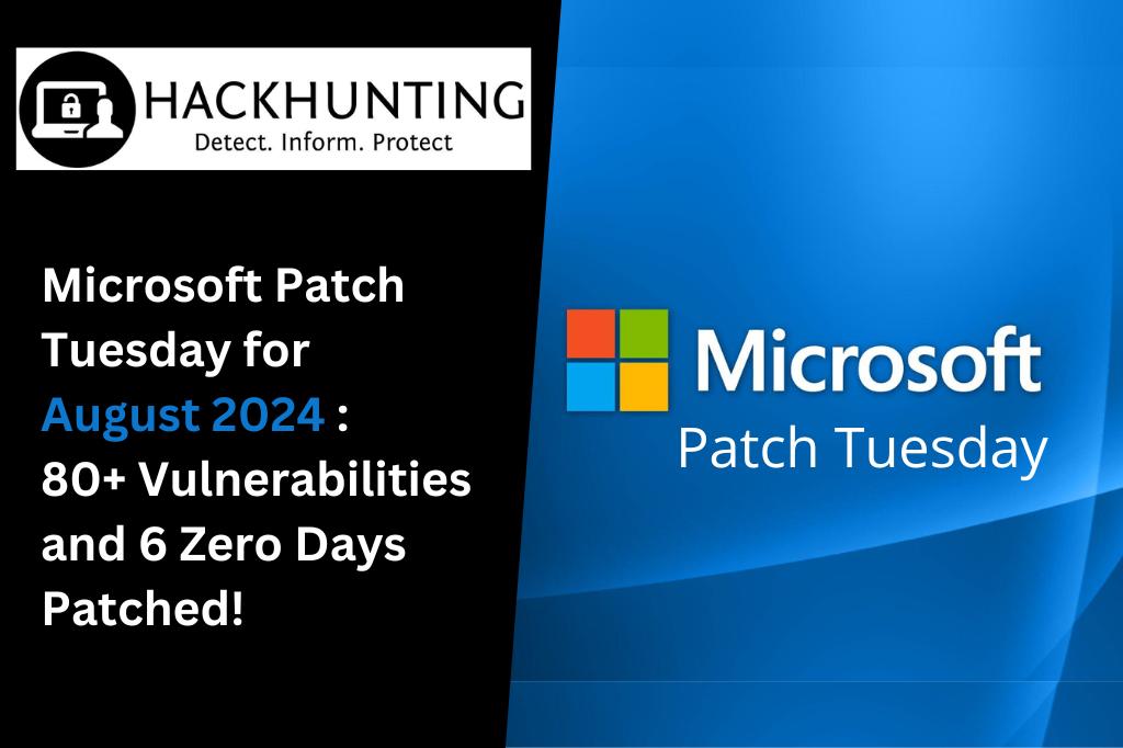 Eswar V on LinkedIn: Microsoft Patch Tuesday for August 2024 : 80 ... Eswar V on LinkedIn: Microsoft Patch Tuesday for August 2024 : 80 ...