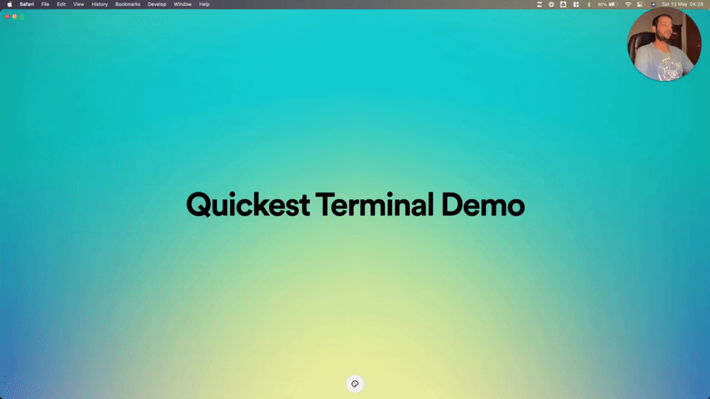 Zorawar Purohit on LinkedIn: Quickest Terminal Demo Zorawar Purohit on LinkedIn: Quickest Terminal Demo