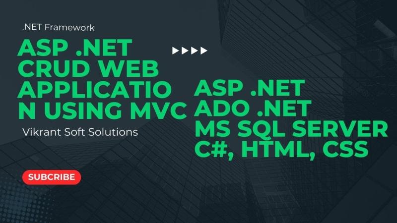 VIKRANT S. on LinkedIn: ASP .NET Crud using (ASP.NET, ADO .NET , MVC ... VIKRANT S. on LinkedIn: ASP .NET Crud using (ASP.NET, ADO .NET , MVC ...