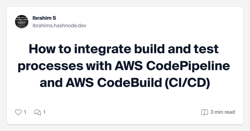 Ibrahim S on LinkedIn: How to integrate build and test processes with ... Ibrahim S on LinkedIn: How to integrate build and test processes with ...