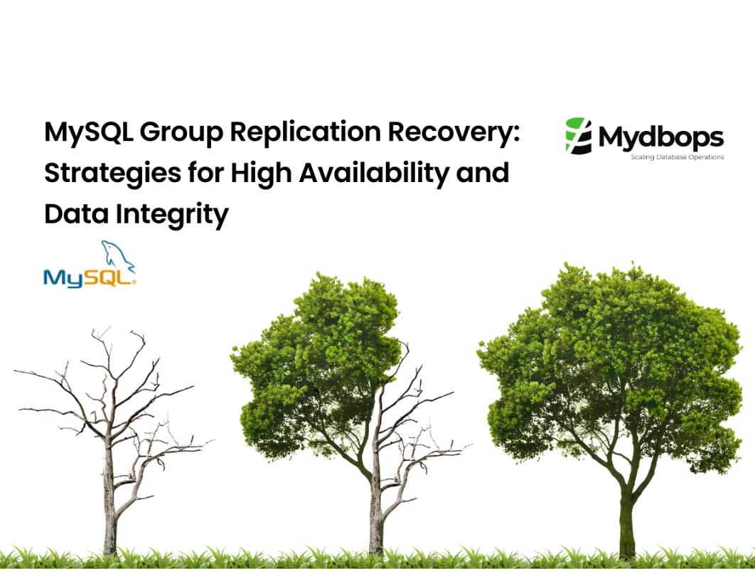 Mydbops on LinkedIn: Mastering MySQL Group Replication Recovery ... Mydbops on LinkedIn: Mastering MySQL Group Replication Recovery ...