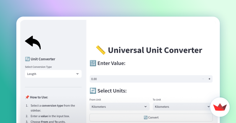 Unit Converter | Aqsa Memon Unit Converter | Aqsa Memon