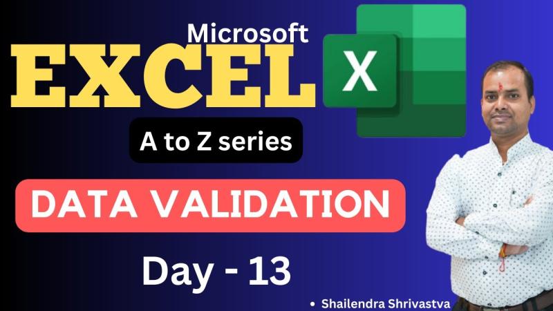 Shailendra Shrivastva on LinkedIn: Data Validation in Excel | data ... Shailendra Shrivastva on LinkedIn: Data Validation in Excel | data ...