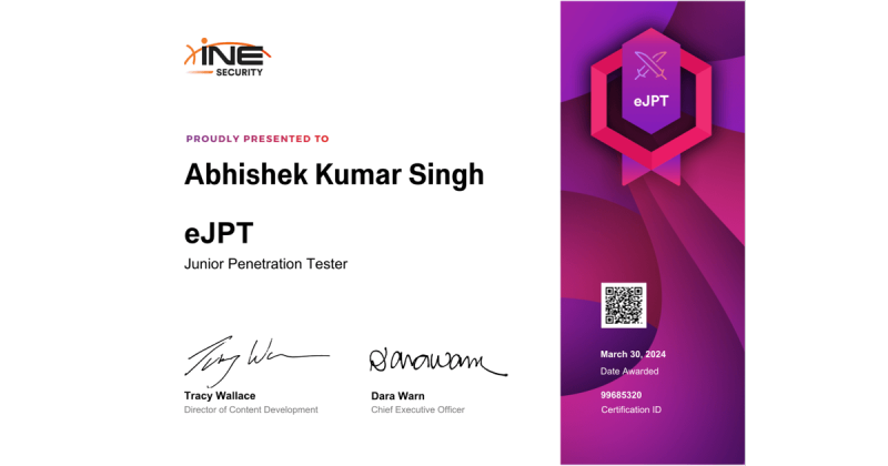 Abhishek Kumar Singh on LinkedIn: Junior Penetration Tester • Abhishek ... Abhishek Kumar Singh on LinkedIn: Junior Penetration Tester • Abhishek ...