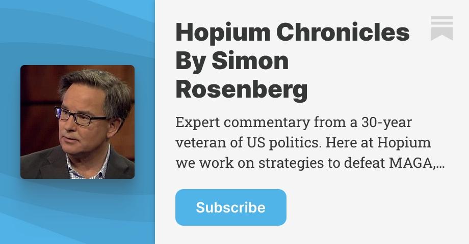 Julie Fisher Melton, Ph.D. on LinkedIn: Hopium Chronicles By Simon ... Julie Fisher Melton, Ph.D. on LinkedIn: Hopium Chronicles By Simon ...