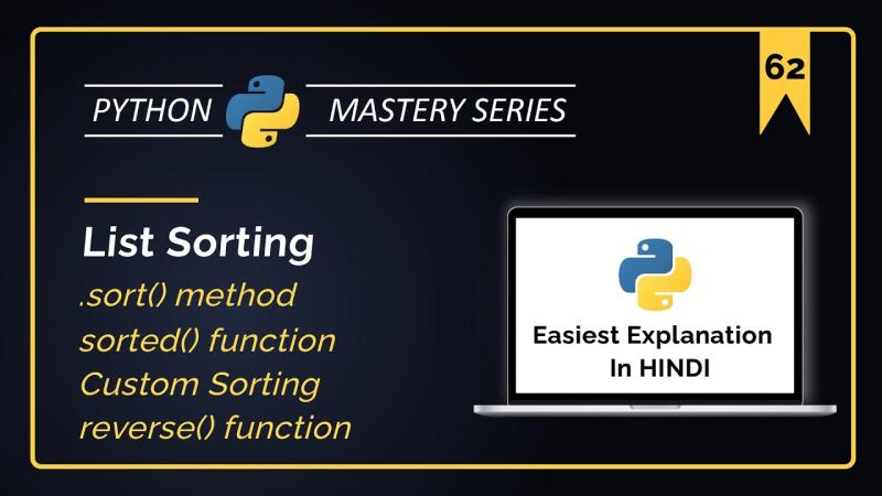 Python List Sorting Tutorial in Hindi | Amar Jyoti posted on the topic ... Python List Sorting Tutorial in Hindi | Amar Jyoti posted on the topic ...