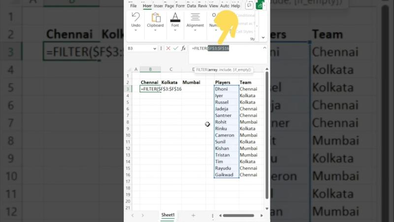 Biju Mon on LinkedIn: Excel Filter Pro Trick: Filter Data Dynamically Biju Mon on LinkedIn: Excel Filter Pro Trick: Filter Data Dynamically