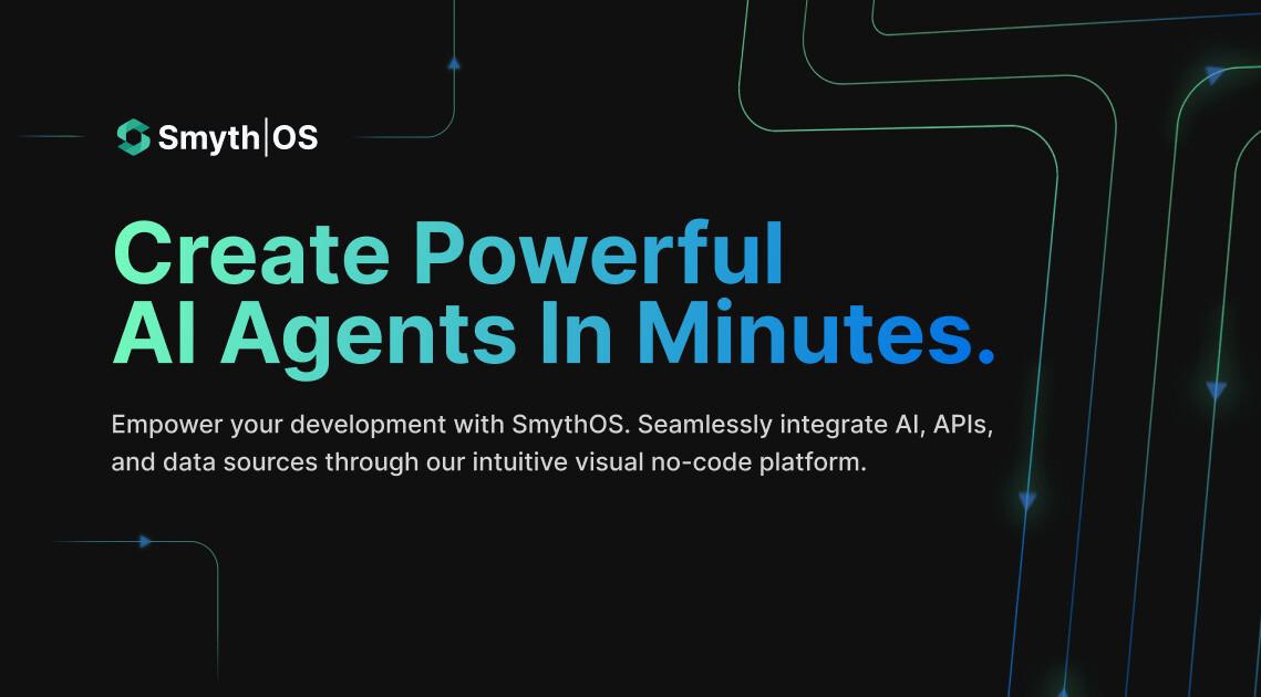 SmythOS on LinkedIn: Create AI Agents with SmythOS SmythOS on LinkedIn: Create AI Agents with SmythOS