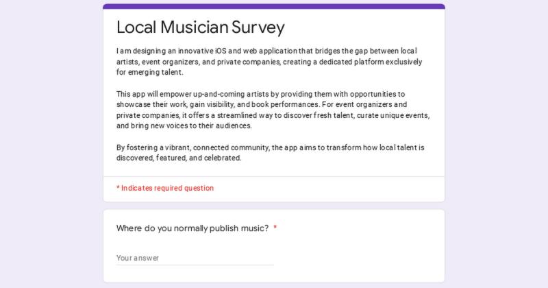Osasere Ojo on LinkedIn: Local Musician Survey Osasere Ojo on LinkedIn: Local Musician Survey