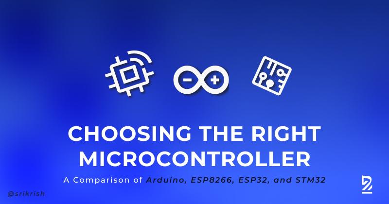Sri Krishna on LinkedIn: Comparing Microcontroller Platforms: Arduino ... Sri Krishna on LinkedIn: Comparing Microcontroller Platforms: Arduino ...