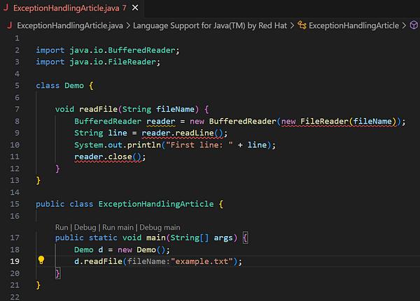 Jaswanth reddy Putluru on LinkedIn: Exception Handling(part-3) Jaswanth reddy Putluru on LinkedIn: Exception Handling(part-3)