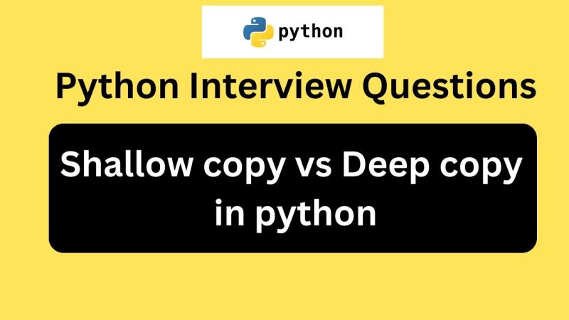 Shrikant Pandey on LinkedIn: shallow copy vs deep copy in python ... Shrikant Pandey on LinkedIn: shallow copy vs deep copy in python ...