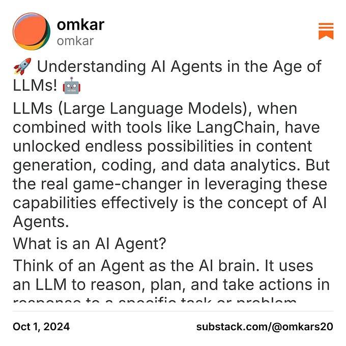 Omkar Singh on LinkedIn: omkar on Substack Omkar Singh on LinkedIn: omkar on Substack