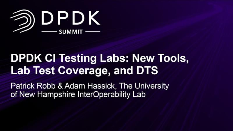 DPDK on LinkedIn: DPDK CI Testing Labs: New Tools, Lab Test Coverage ... DPDK on LinkedIn: DPDK CI Testing Labs: New Tools, Lab Test Coverage ...