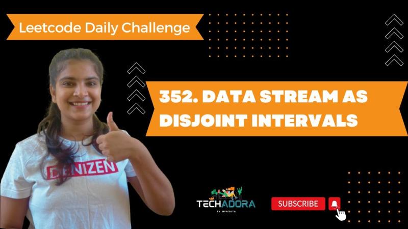 Nivedita Kumari on LinkedIn: 352. Data Stream as Disjoint Intervals ... Nivedita Kumari on LinkedIn: 352. Data Stream as Disjoint Intervals ...