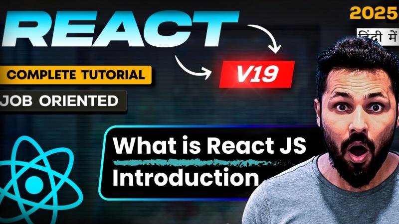 Anil Sidhu on LinkedIn: React js 19 tutorial Hindi #1 Introduction ... Anil Sidhu on LinkedIn: React js 19 tutorial Hindi #1 Introduction ...