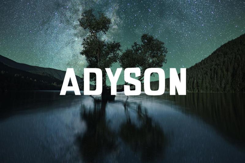 milon kumar mondol on LinkedIn: Adyson Sans Serif Demo Font milon kumar mondol on LinkedIn: Adyson Sans Serif Demo Font
