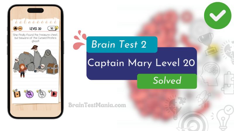 BrainTestMania on LinkedIn: SOLVED Brain Test 2 Captain Mary Level 20 ... BrainTestMania on LinkedIn: SOLVED Brain Test 2 Captain Mary Level 20 ...