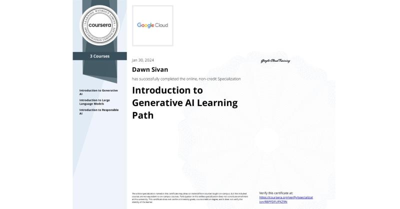 Dawn Sivan on LinkedIn: Completion Certificate for Introduction to ... Dawn Sivan on LinkedIn: Completion Certificate for Introduction to ...