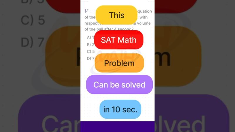 Math Centric Mind on LinkedIn: SAT Math Practice-Quadratic Functions # ... Math Centric Mind on LinkedIn: SAT Math Practice-Quadratic Functions # ...