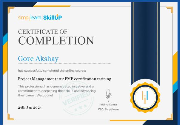 Akshay Gore on LinkedIn: Gore Akshay has successfully completed the ... Akshay Gore on LinkedIn: Gore Akshay has successfully completed the ...